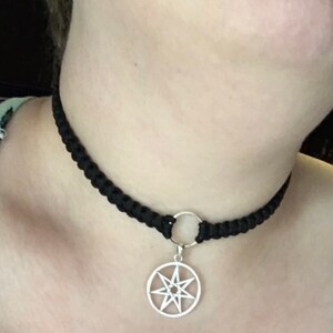 Symbol of Chaos Star Necklacechaos MAGIC Star | Etsy