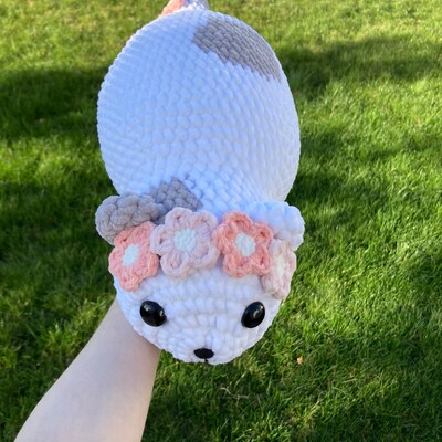 Crochet Cat Pattern: Marshmallow Kittie Amigurumi Cat Pattern Instant Download Pattern English ...