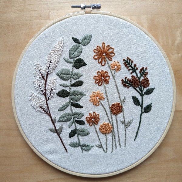 Beginner Embroidery Kit, Easy Embroidery Kit for Beginner, Cross Stitch ...