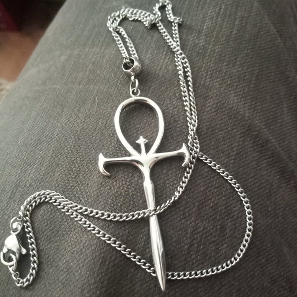 Vampire Ankh Pendant (2styles) - Occult Goth Gothic Dracula Order ...