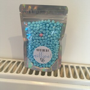 Personalised Pre Filled Mixed Pink Blue Millions Sweet Cones - Etsy UK