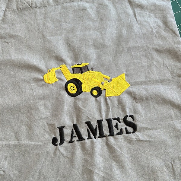 Backhoe Excavator Embroidery Designs | 3 Sizes | Mini Construction ...