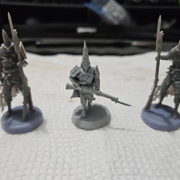 Knight Wanderer Miniature Inspired by Tarnished From Elden Ring 3D ...