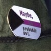 Maybe but Probably Not Gray Ace Demi Pride Enamel Pin in Demisexual ...