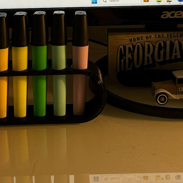 3D Printed Desk Organizer Holder or Stand for Stabilo Boss Highlighter ...