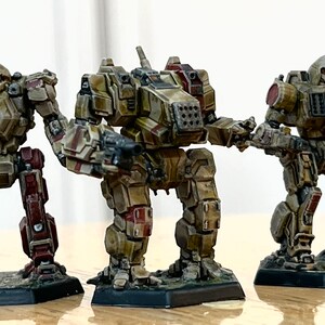 Battletech Miniatures Classic Unseen Designs 3D Printed on - Etsy UK
