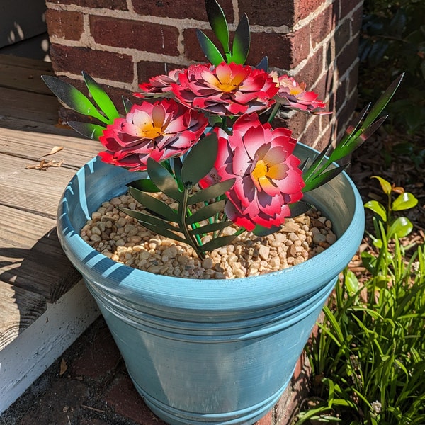 Metal Nopal Cactus Sculpture (mini) - Etsy