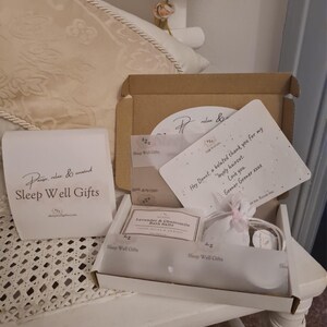 Sleep Well Gift Box /relaxation Pamper Box /wellbeing Letterbox Gift ...