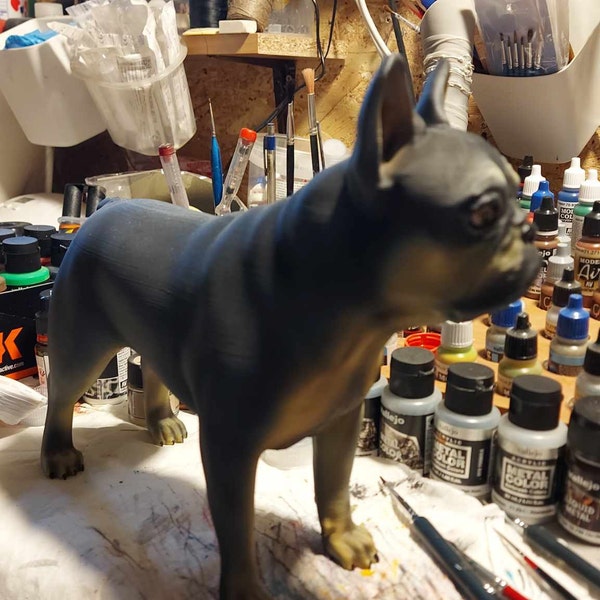 Beagle STL File 3D Print Model Pose 03 - Etsy