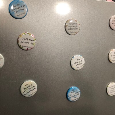 Christian Bible Verses Pins 10 Pack Religious Scripture Quotes Party ...