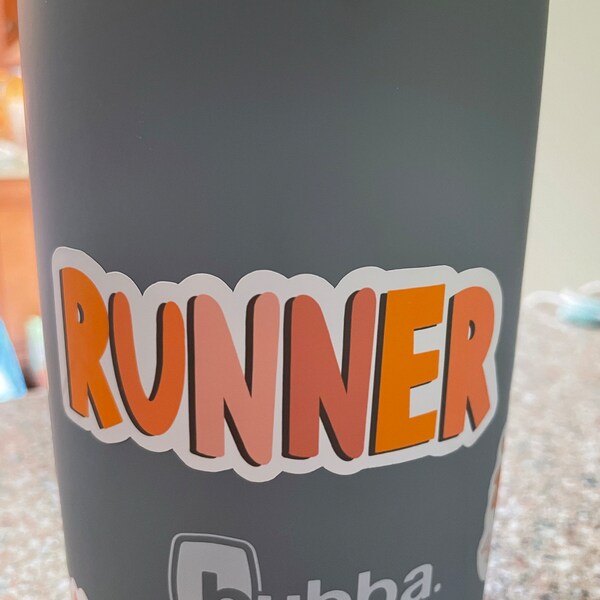 Runner Sticker, Running Sticker, Track Stickers, XC Stickers, Cross ...