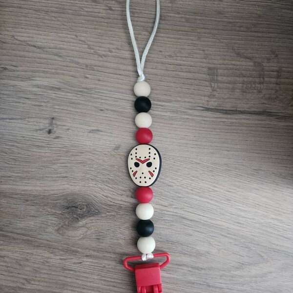 Jason Pacifier Clip - Etsy