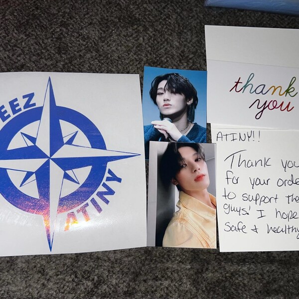 Ateez, Atiny, Ateez Decal, Atiny Decal, Ateez Car Decal, Kpop Decal ...