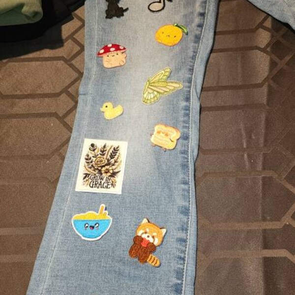 Desert Buffalo Iron on Heat Adhesive Embroidered Patch, Western ...