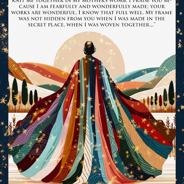 The Dreamweaver's Mantle: Joseph's Vibrant Legacy || DIGITAL DOWNLOAD ...
