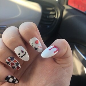 Las Nevadas Nails Quackity Nails - Etsy
