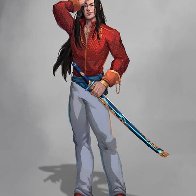 Custom Game Character Portrait, Custom RPG Character Design Portrait - Etsy