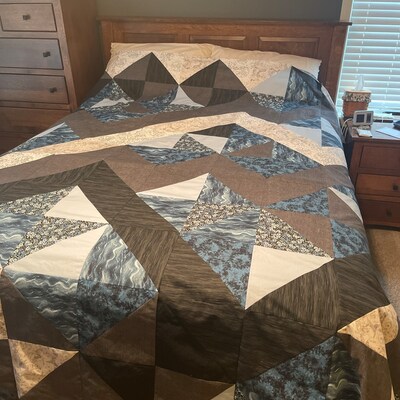 Zen Garden Quilt Pattern Modern Quilt Pattern, Contemporary Quilt ...