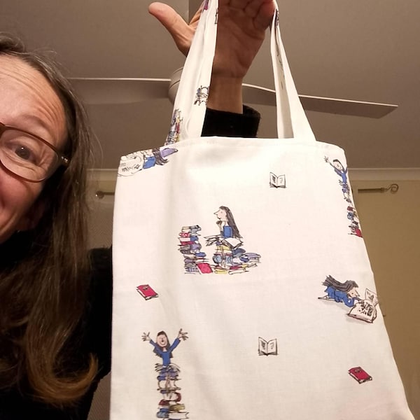 Beautiful Sharon Kessler Seedling Design Fabric Tote Bag Perfect ...