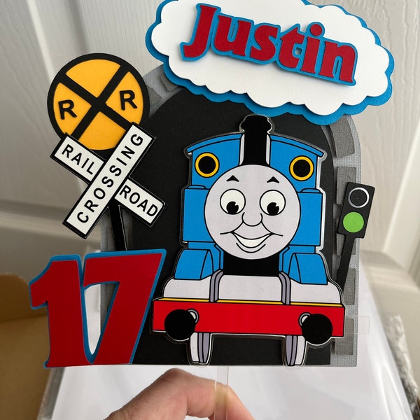 Thomas and Friends Cake Topper - Etsy