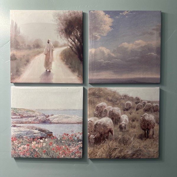 Christian Gallery Set of Nine / DIGITAL DOWNLOAD / Psalms 23 Scripture ...