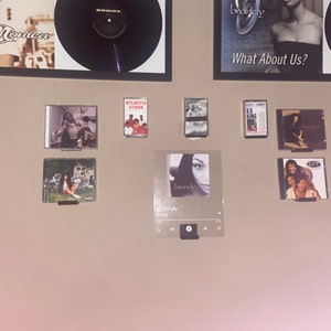 Compact Disc CD Display Wall Floating Mount Shelf - Etsy