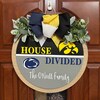 House Divided Door Sign | House Divided Sign | House Divided Wreath ...