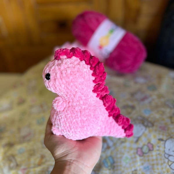 Tyrannosaurus Dinosaur No Sew Crochet Pattern Dinosaur Jurassic World ...
