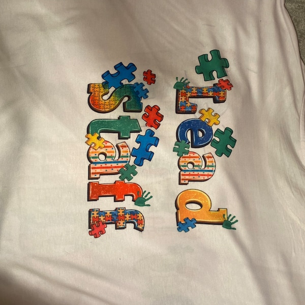 Autism Alphabet Bundle Png, Autism Awareness Alphabet Png, Doodle ...