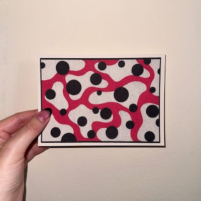 Abstract Art Bold Design Maximalist Posca Marker Drawing Original ...