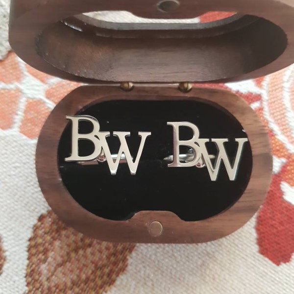 Custom Lapel Pin, Initial Enamel Pin, Groomsmen Proposal Initial Brooch ...