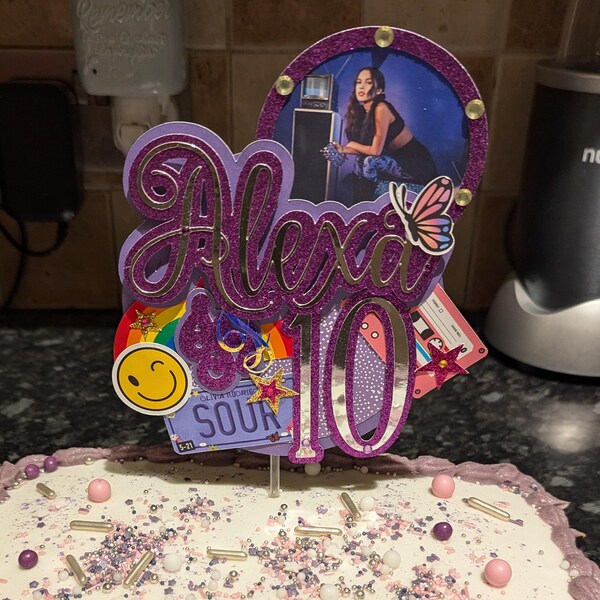 Olivia Rodrigo Themed Birthday Cake Topper Set! - Etsy UK