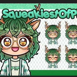 Clove VALORANT Chibi Pngtuber Model for Twitch/youtube Vtuber Model ...