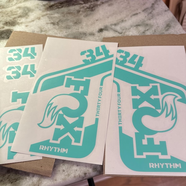 FOX 36 PERFORMANCE ELITE 2022 Decals Stikers - Etsy