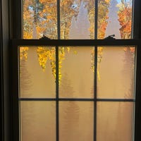 Diamond Pattern Stained Glass Window Film Classic Clear Decorative ...