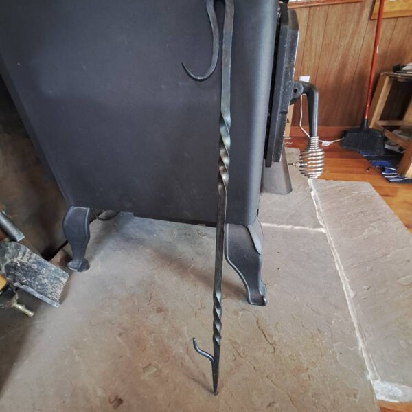 Hand Forged Rack, Blacksmith Made, Coat Hat Towel Rack - Etsy