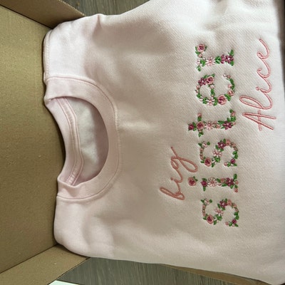 Embroidered Personalised Easter Top, Bunnies With Bows - Etsy UK