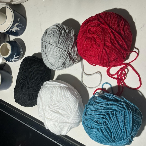 Vibrant 4-ply Milk Cotton Yarn - 50g± Skein,70 Stunning Colors for ...