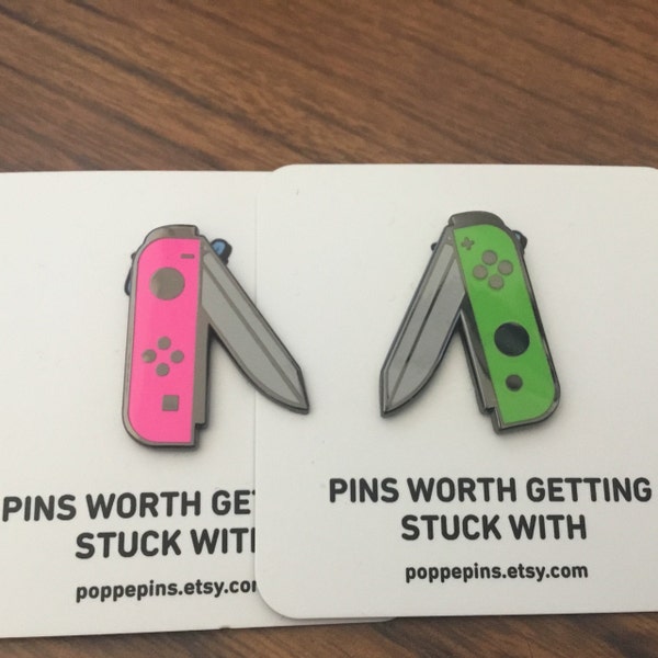 Nintendo Switchblade Pin (the Original) - Etsy