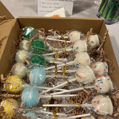 Variety Cake Pop Pack Variety Cake Pops Assorted Cake Pops Holiday Cake ...