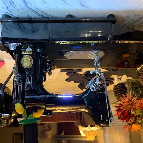 Singer Featherweight Sewing Machine Embroidered Patch, Customized ...