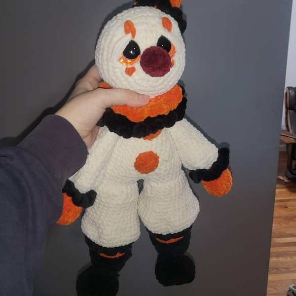 Clubs the Clown - Crochet Amigurumi/plushy *PATTERN* - Etsy