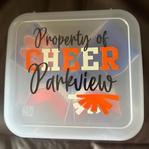 Cheer Bow Case, Cheerleader Bow Case, Cheer Bow Box, Cheer Comp Bow ...