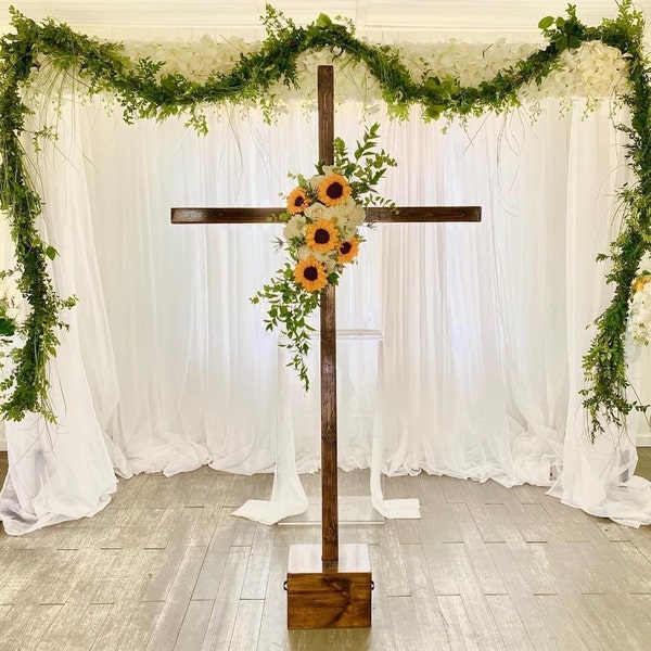 Large 5ft 60 Inch Rugged Cross, Yard Cross, Christian Cross, Catholic ...