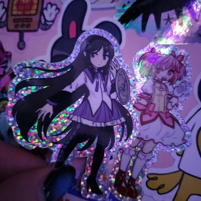 OMORI Aubrey and Bunnies Decora Fashion Cute Sticker - Etsy