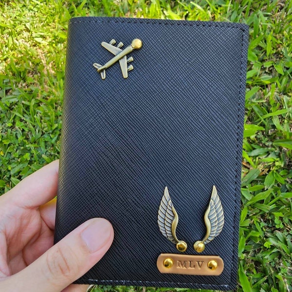 Personalized Cork Series Passport Holder With 1 Charm - Etsy