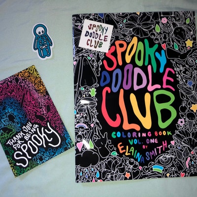 SPOOKY COLORING BOOK by Spooky Doodle Club Fun Halloween Activity ...