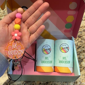 Groovy Sparkly Lanyard Personalized Lanyard for Badge 80's Lanyard ...