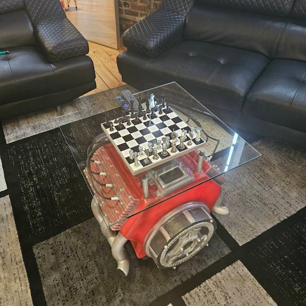 Personalized Wooden Piston Office Pen Holder / Real Car Engine Parts ...
