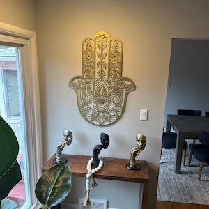 Allah Bless This Home Metal Wall Sign, Muslim Home Decor, Islamic Wall ...